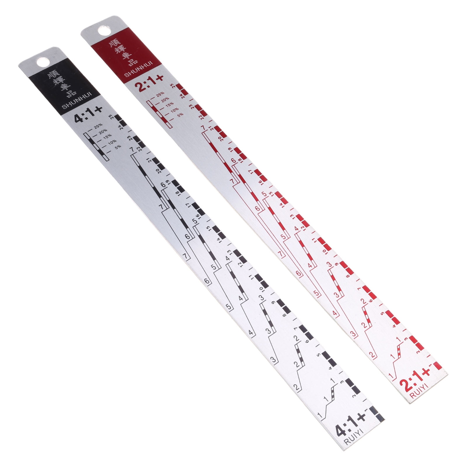 Standard Car Paint Ruler Suitable for Cars Standard Paint Ruler Paint ...