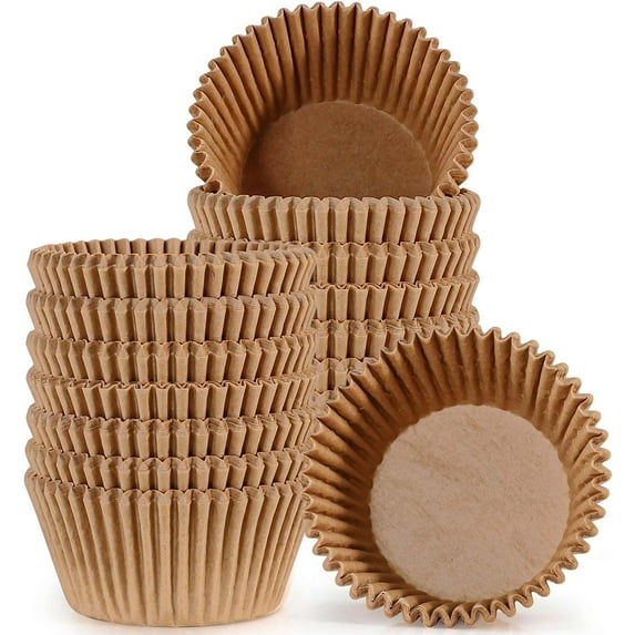 Standard Cupcake Muffin Liners for Baking 300 Pcs - Odorless ...