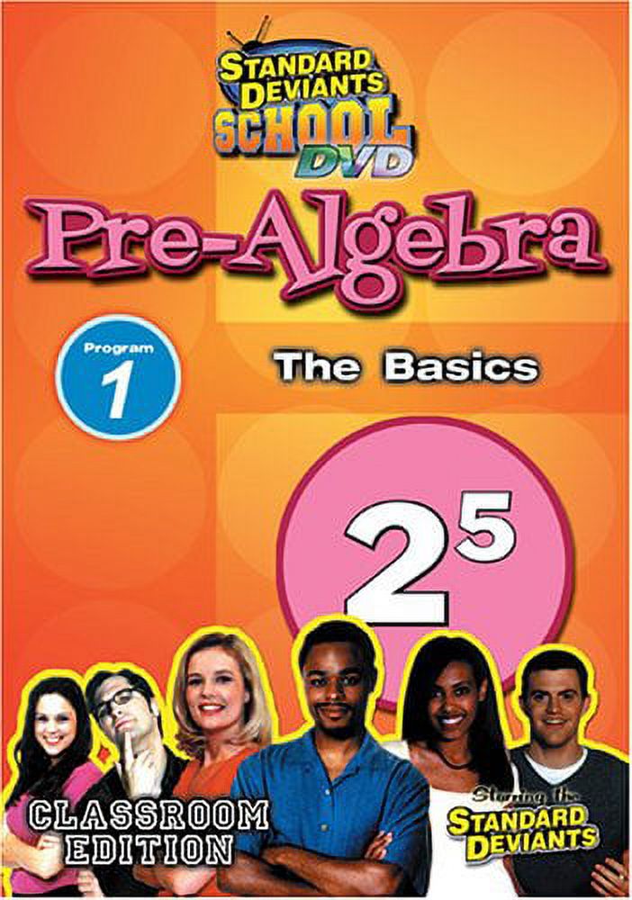 Pre-Owned Standard Deviants Pre-Algebra Module 1: The Basics - Walmart.com