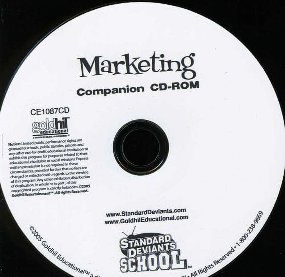 Standard Deviants School - Marketing Companion - Music & Performance ...