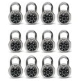 Standard Dial Combination Lock, 2 in. Wide with Different Combinations ...