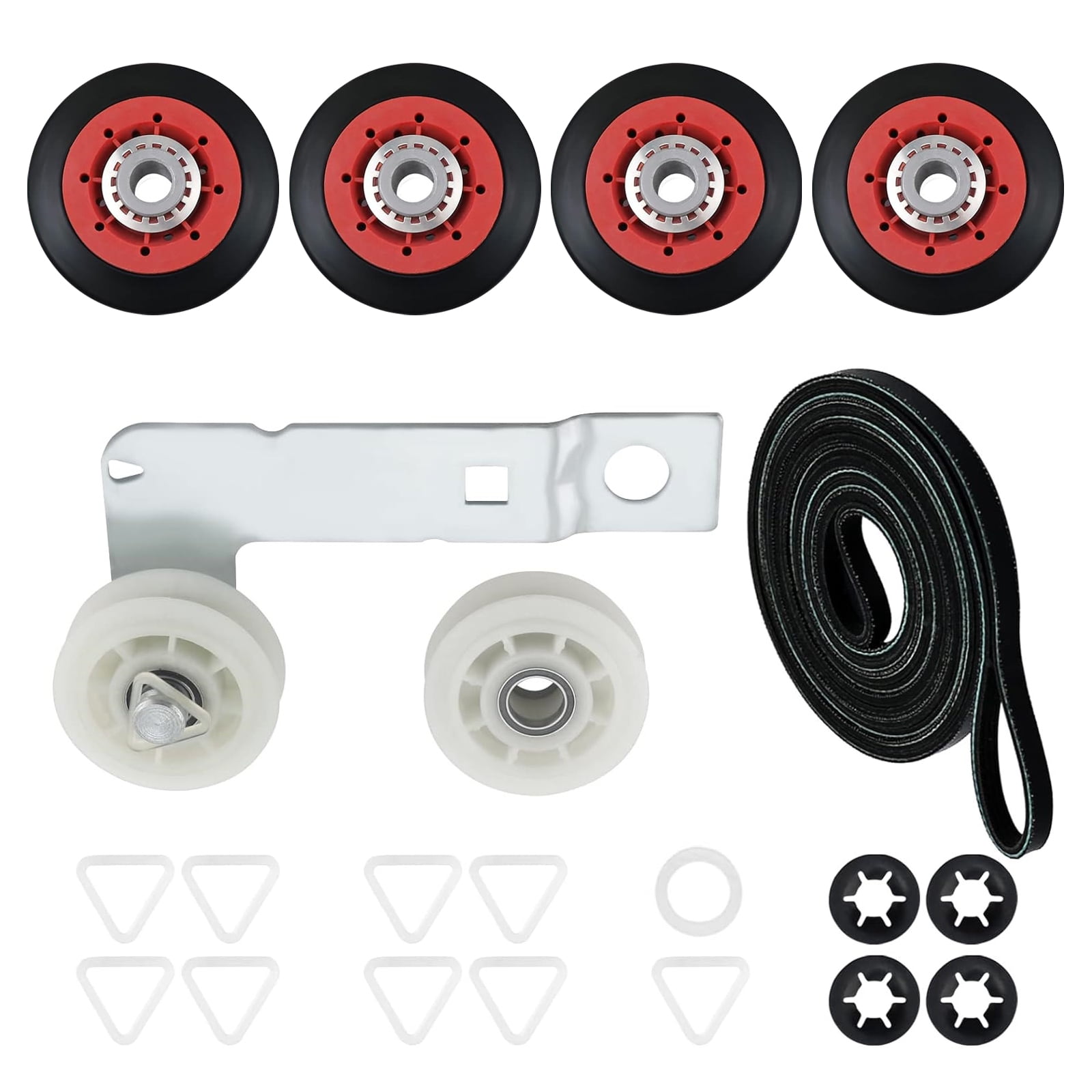 Standard Dryer Repair Kits 4392067 W10837240 Drum Belt and Idler Pulley ...
