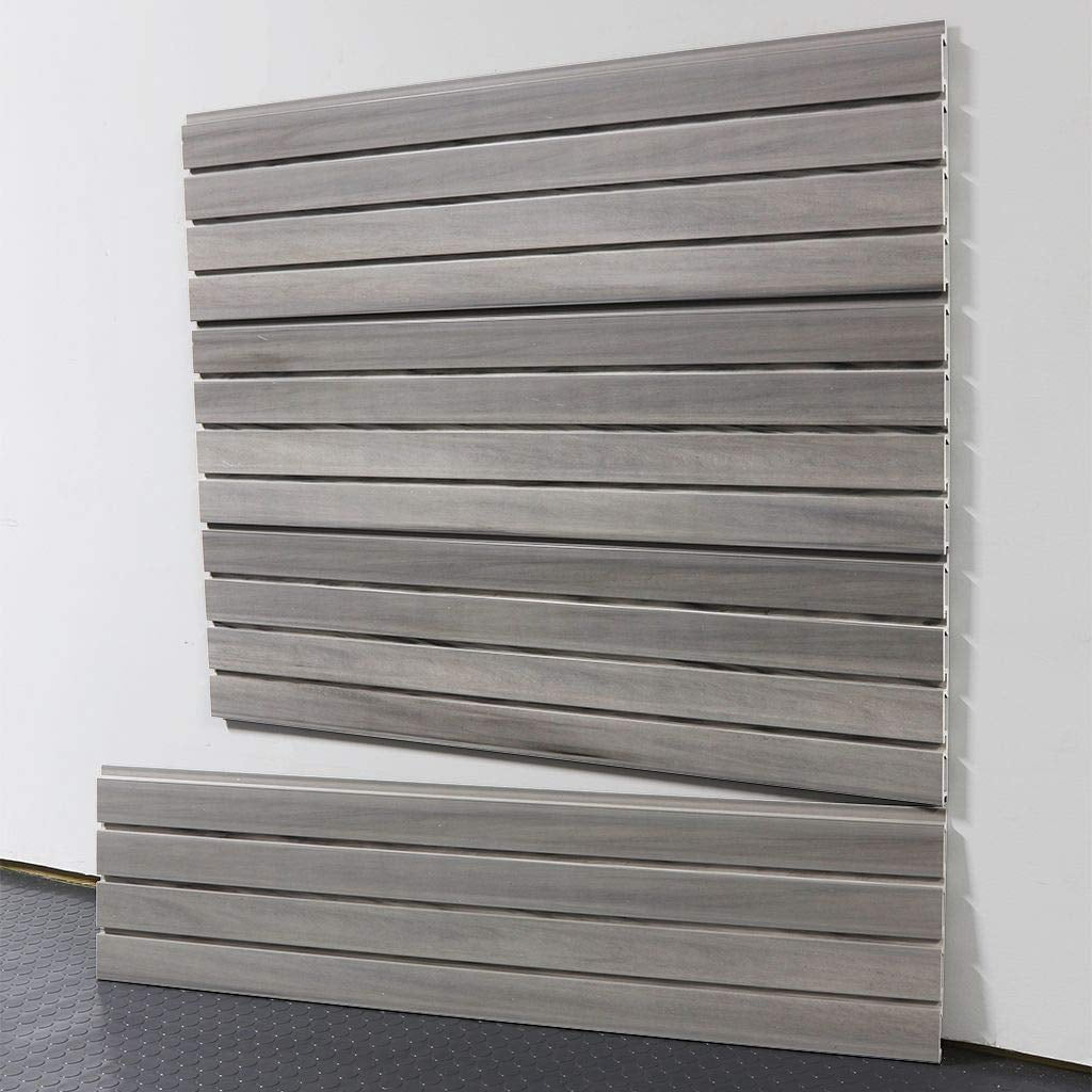 Standard Duty 4' ft. Slatwall Panels (Set of 4 Panels, Covers 16 sq. ft ...