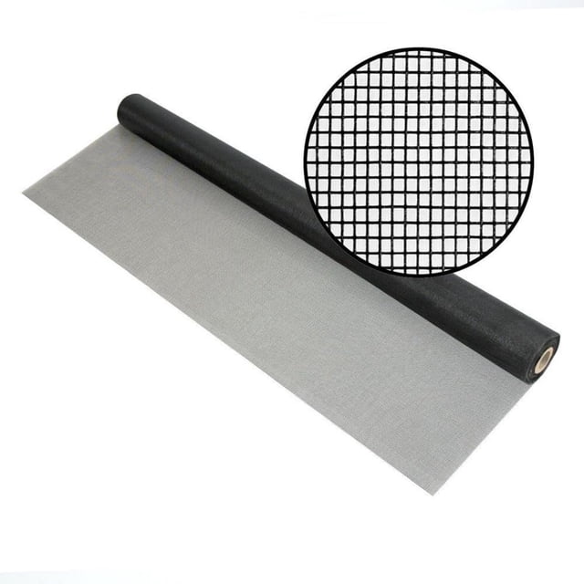 Standard Fiberglass Screen Mesh Roll Kit - 36 in x 100 ft - Window ...