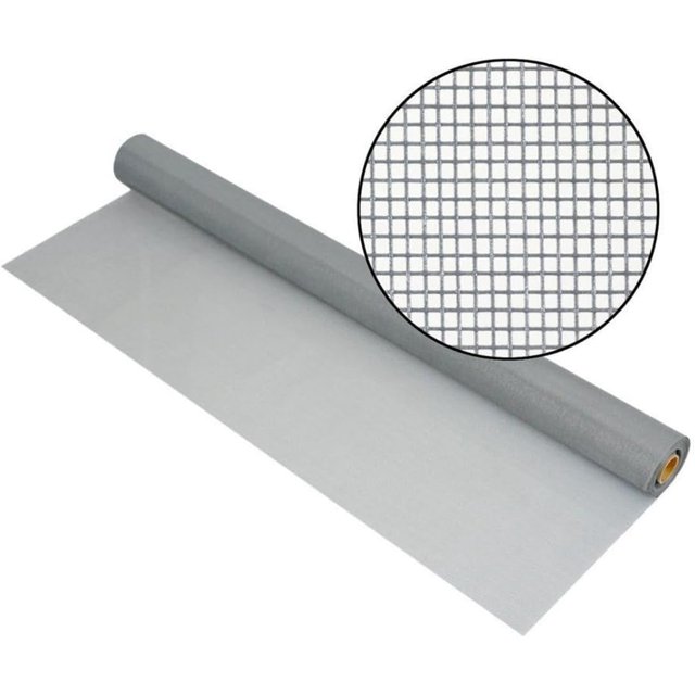 Standard Fiberglass Screen Mesh Roll Kit - 24 in x 100 ft - Window ...