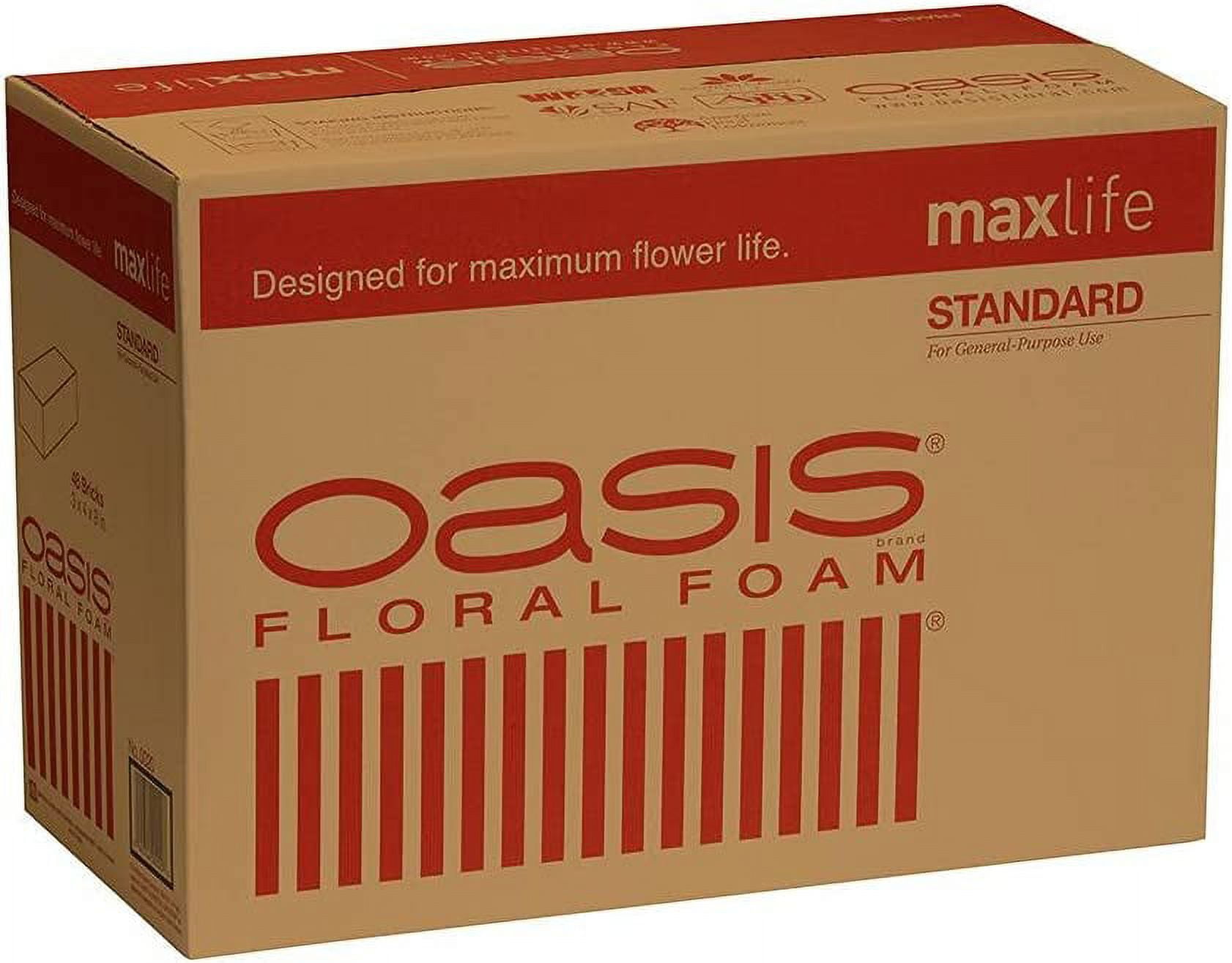 Standard Foam Bricks - Case of 48 - MaxLife Foam - Wet Foam Bricks for ...