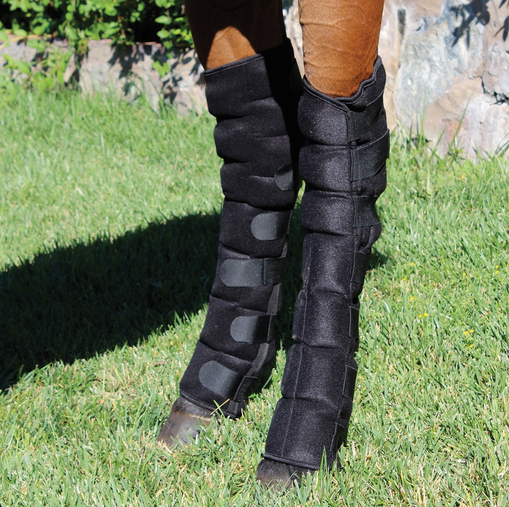 Professionals Choice Full Leg Ice Boot - Black - pair Size: Standard ...