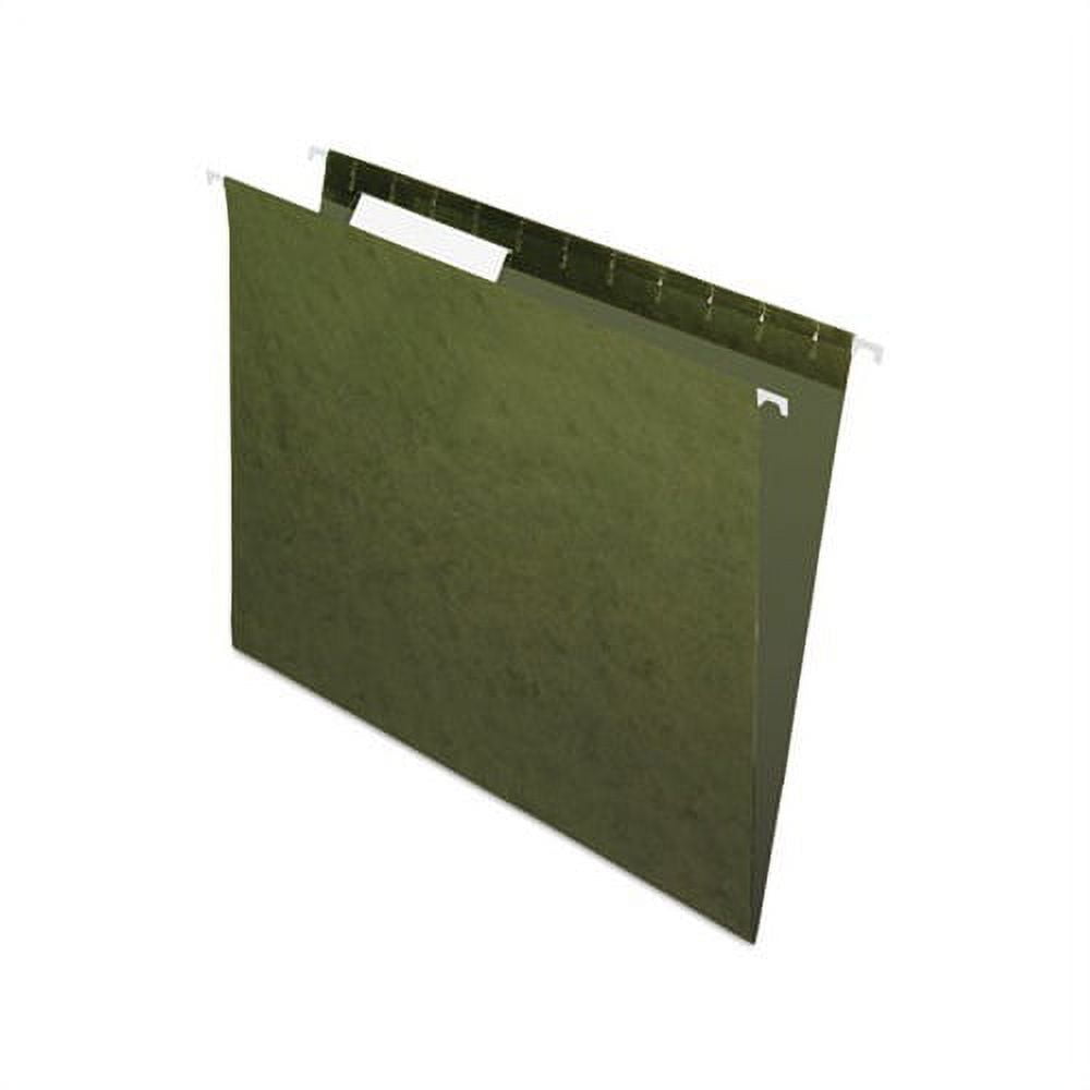 Standard Green Hanging Folders Letter Size, 1/3-Cut Tab, Standard Green ...