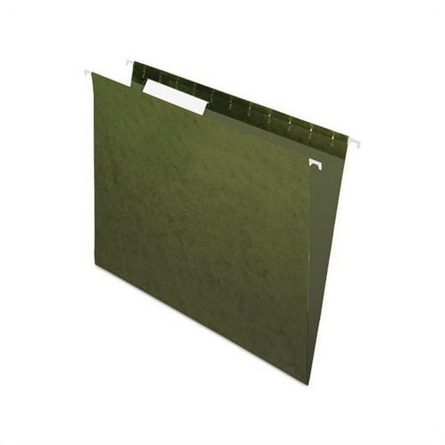 Standard Green Hanging Folders Letter Size, 1/3-Cut Tab, Standard Green ...