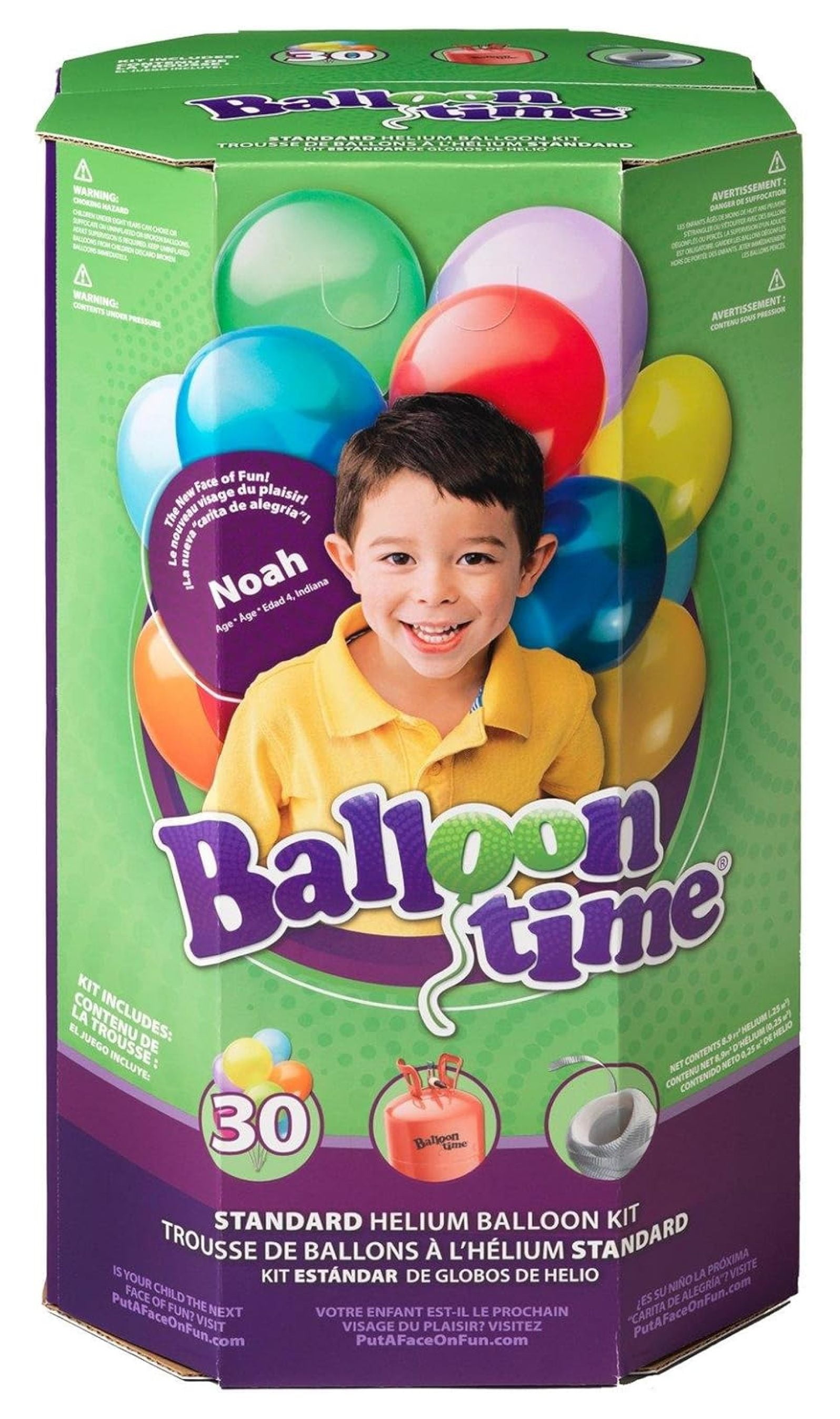 Standard Helium Balloon Kit - Standard - Walmart.com