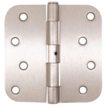 Security Tab Hinge, 4 Inches, 5/8" Radius Corner, 2-Pack, Vintage ...
