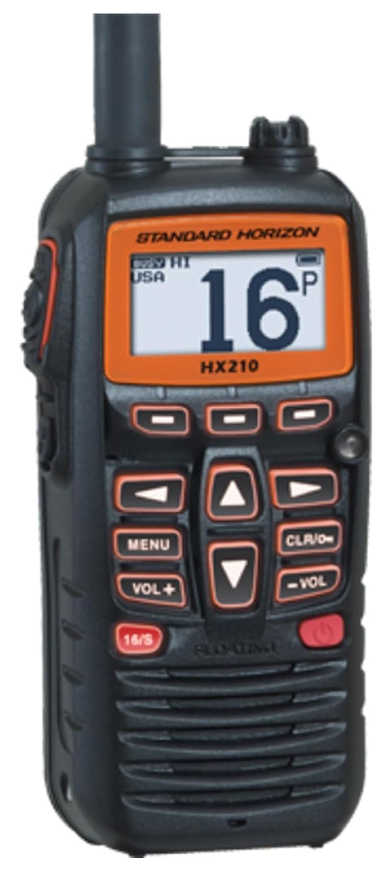 Standard Horizon HX210 Handheld VHF Radio,black - Walmart.com