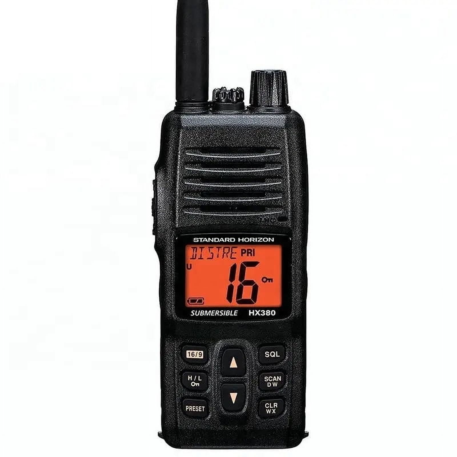 Standard Horizon HX380 walkie talkie 2-way Radio VHF Marine Radio IPX7 ...