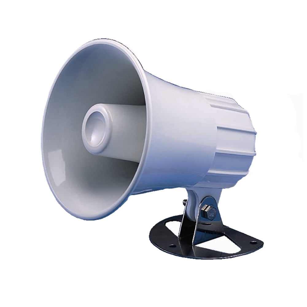 Standard Horizon Round Outdoor Speaker Horn 220SW - Walmart.com