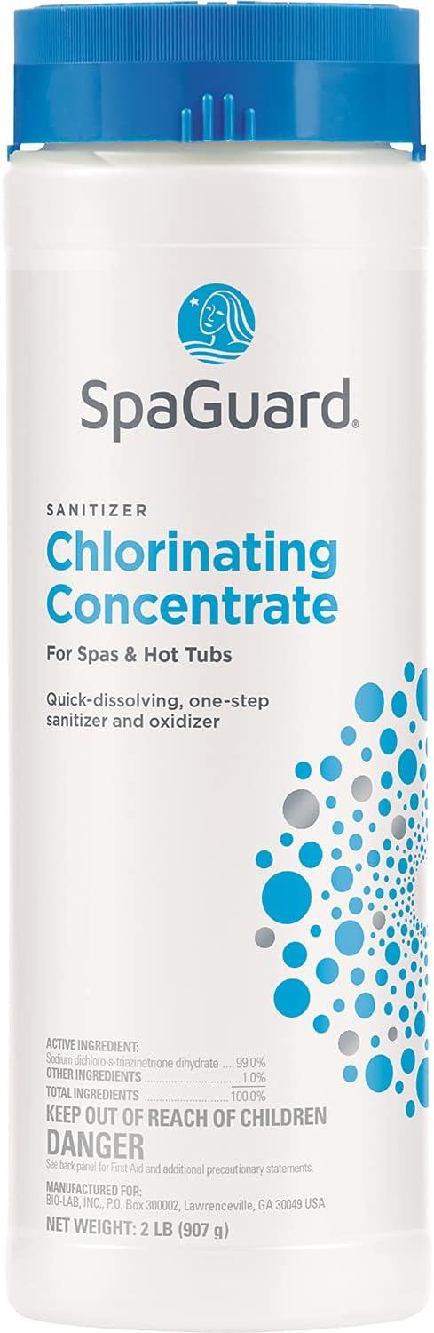 Standard Hot Tub Chemical Bundle with SHUY Chlorine, Enhanced Shock ...