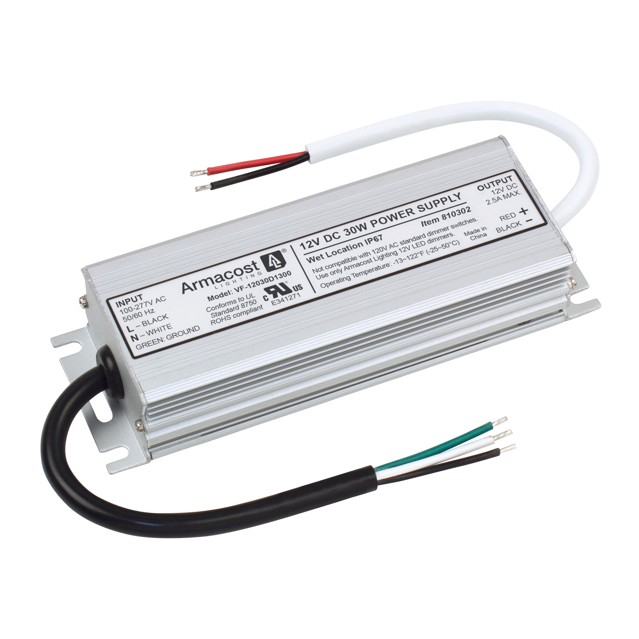 Standard Indoor/Outdoor LED Driver 12V DC - Walmart.com