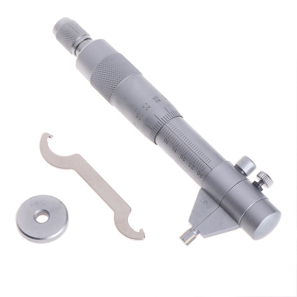 Standard Inside Metric Micrometer Set Tool Inside Micrometer 5-30mm 0 ...