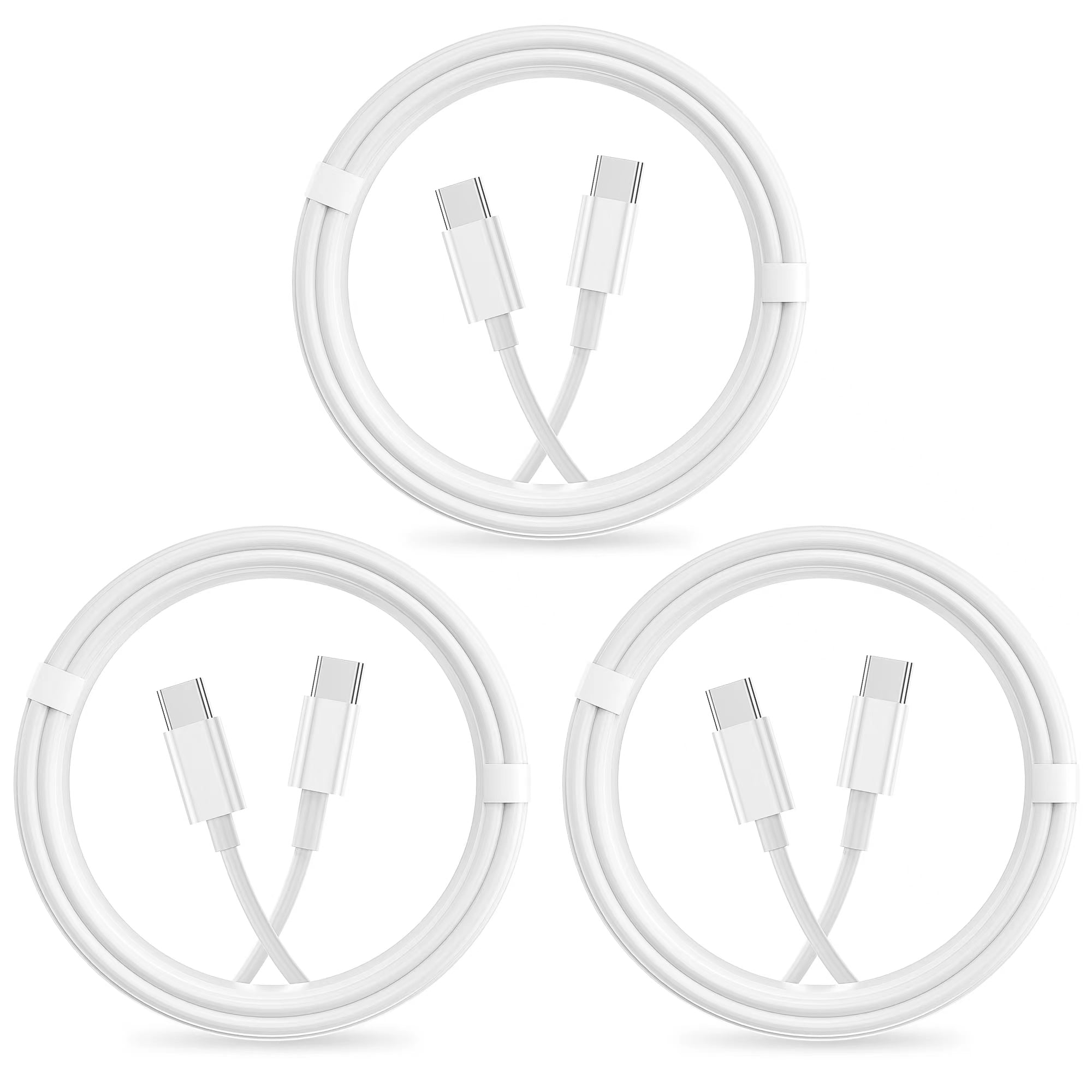 goldove 3ft 3-Pack USB C to USB C Charging Cables 60W Fast Charging ...