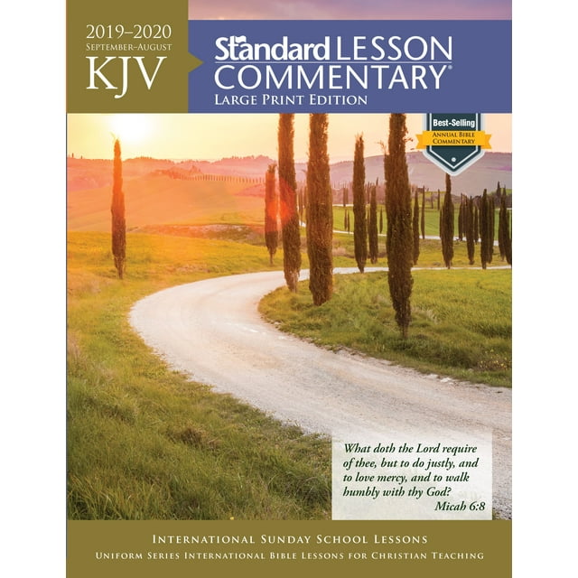 Standard Lesson Comm: KJV Standard Lesson Commentary® Large Print ...