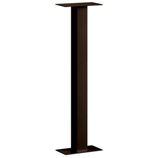 Standard Mailbox Post Bolt Mounted - Bronze - Walmart.com