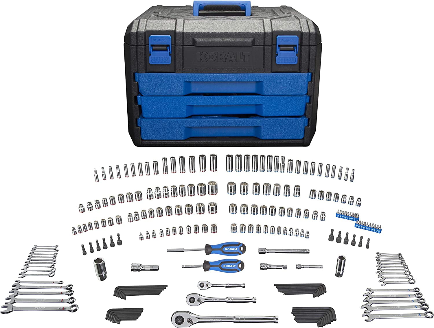 Standard/Metric Mechanics Tool Set with Case 86756 - Walmart.com