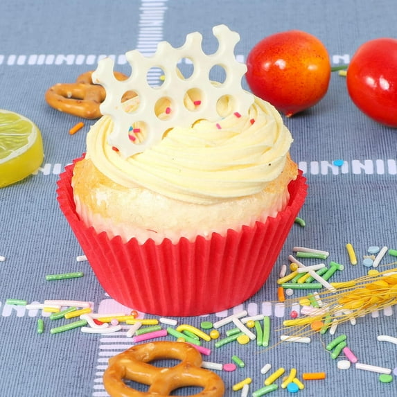 Standard Natural Cupcake Liners, No Smell, Grease-Proof Paper Muffin Liners, Food-grade Baking ...