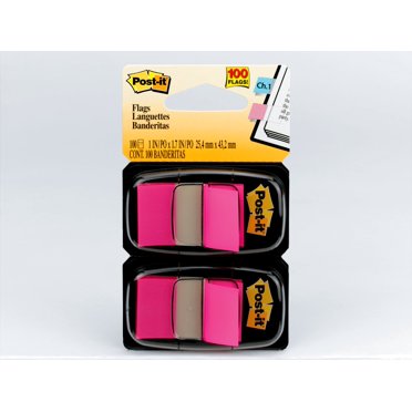 BAZIC Neon Page Markers 0.5x1.7 Arrow Flag Tabs, (250 Flags/Pack), 1 ...