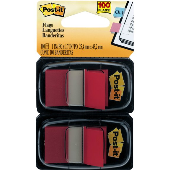 Page Flags In Portable Dispenser, Bright, 160 Flags/dispenser | Bundle ...