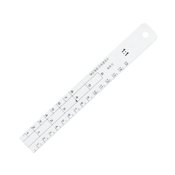Standard Paint Ruler Paint Ratio Ruler Paint Mixing Ruler Dipsticks ...