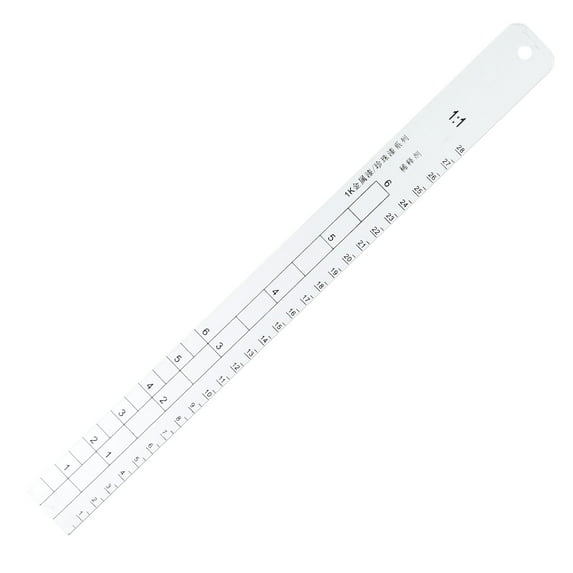 Standard Paint Ruler Paint Ratio Ruler Paint Mixing Ruler Dipsticks ...