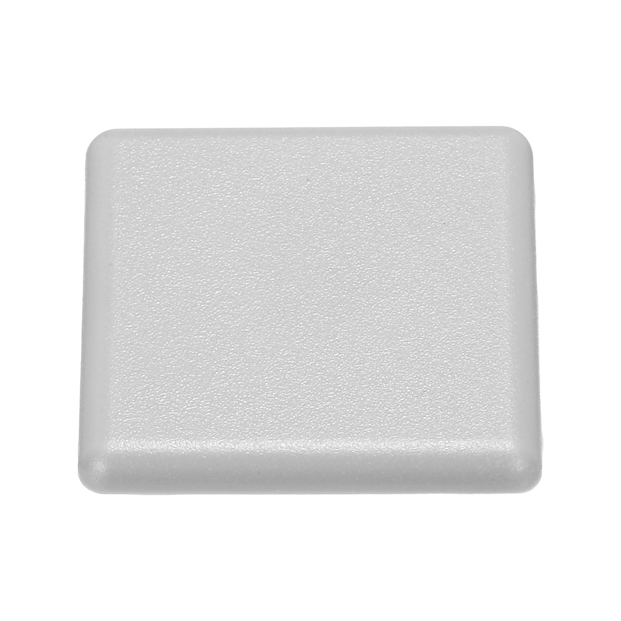 Standard Plastic Square Aluminum Extrusion End Cap Gray White 40x40mm ...