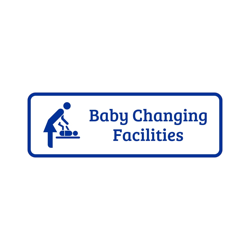 Standard Plus Baby Changing Facilities Door or Wall Sign - Medium ...