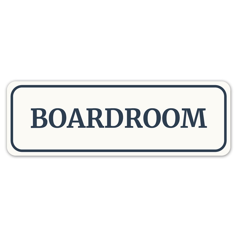 Standard Plus Boardroom Wall or Door Sign | Office Room Directions ...