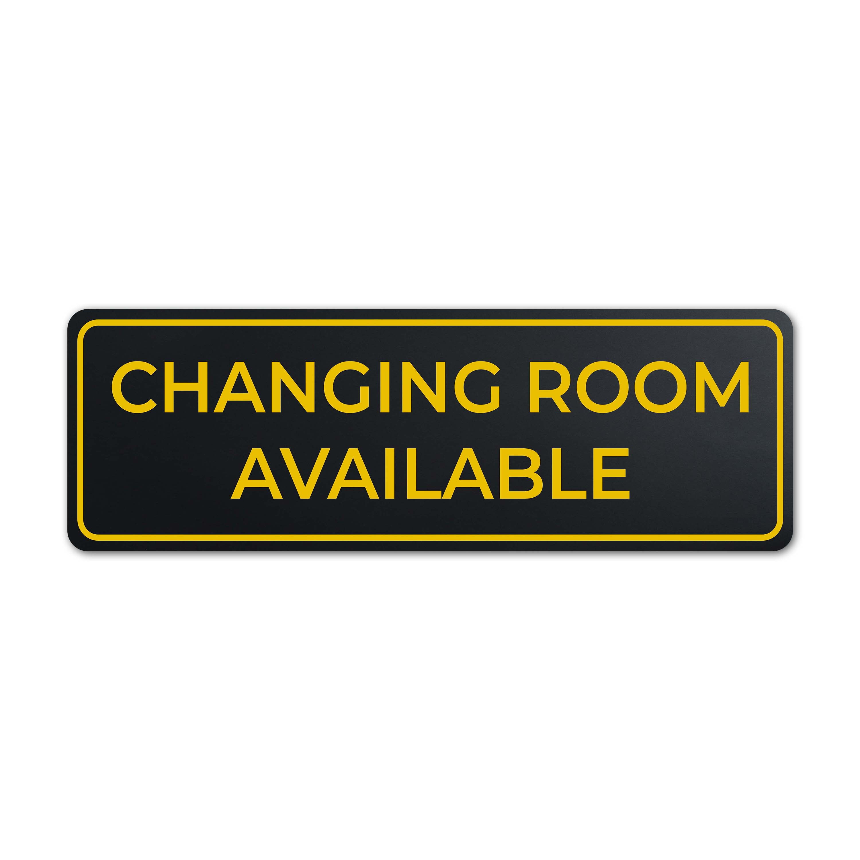 Standard Plus Changing Room Available Wall or Door Sign | Exam Room ...