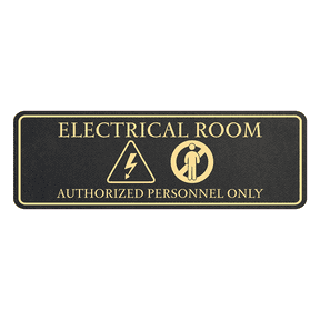 Portrait Round Plus Notice Please Lock Door Wall or Door Sign | Health ...