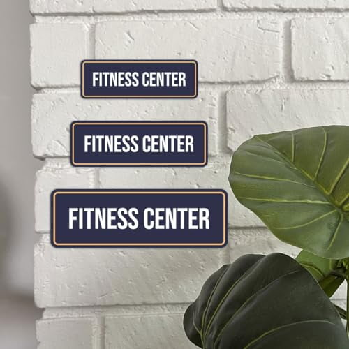 Standard Plus Fitness Center Door or Wall Sign | Hospitality & Gym ...