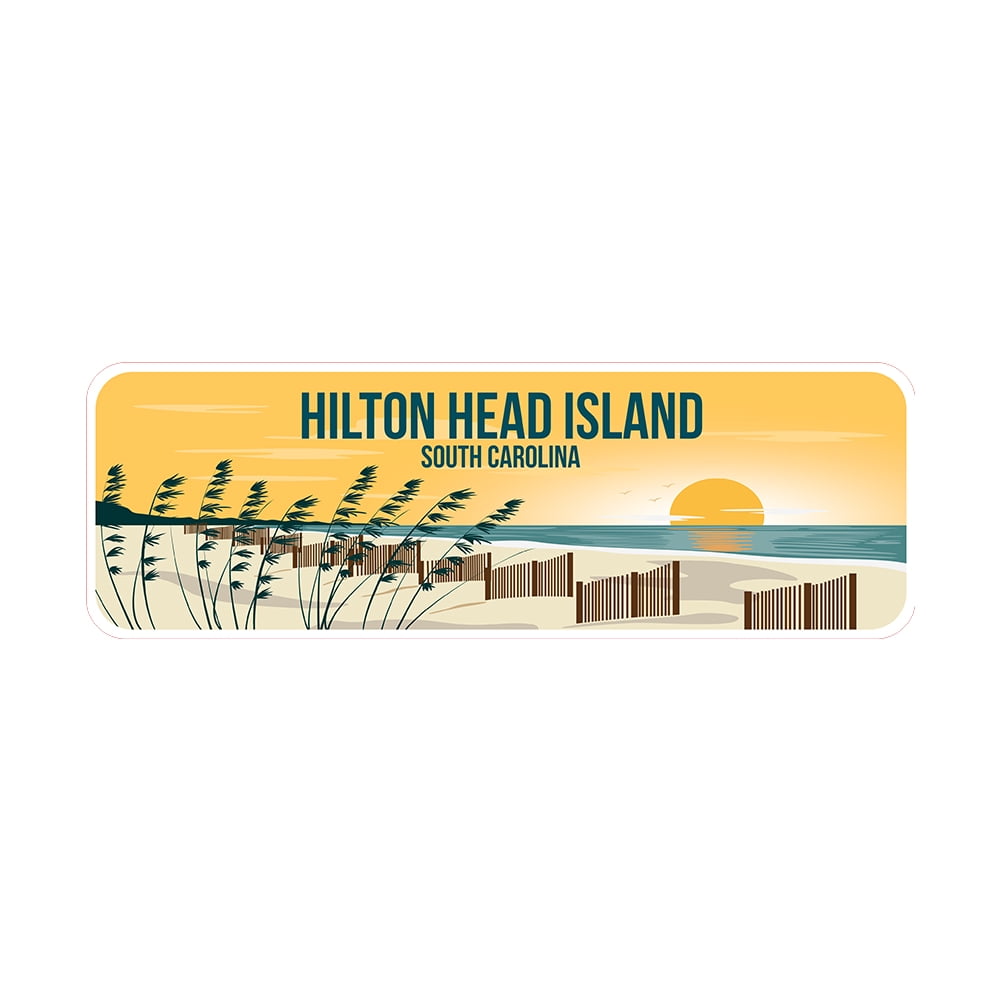Standard Plus Hilton Head Island, South Carolina Wall or Door Sign ...