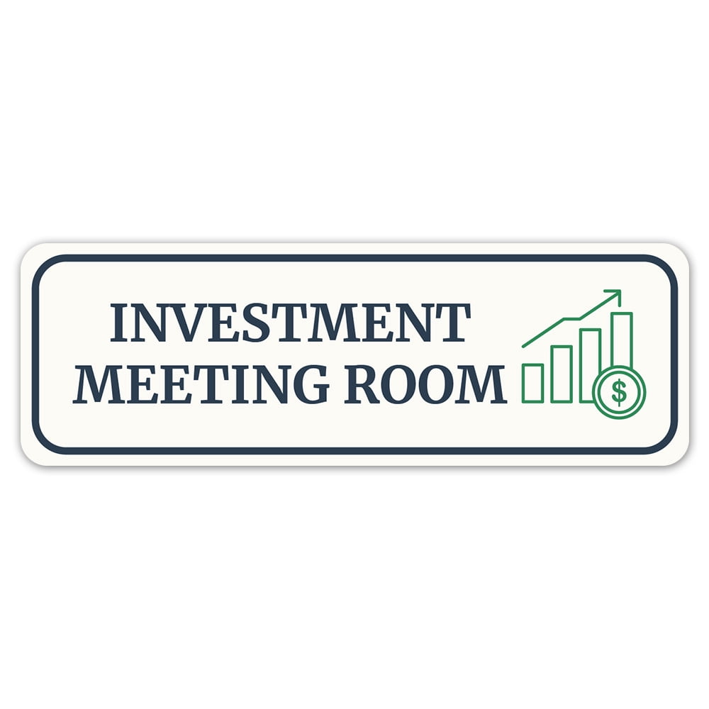 Standard Plus Investment Meeting Room Wall or Door Sign | Office Room ...
