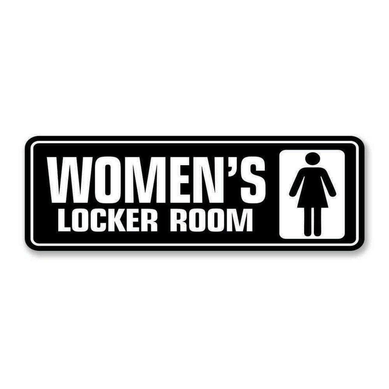 Standard Plus Women's Locker Room Wall or Door Sign | Office Public ...