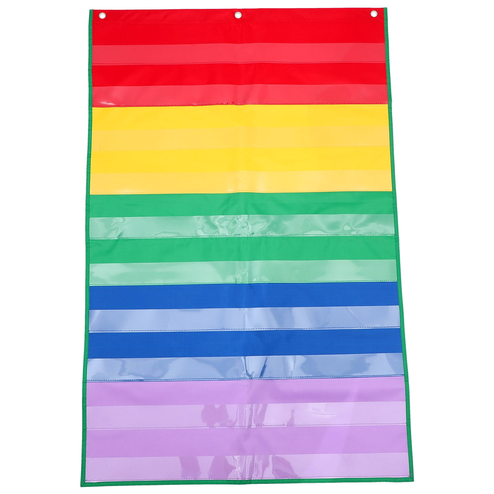 Standard Pocket Chart Learning Cards Holder Teaching Aid Pocket Chart Wall Hanger - Walmart.com