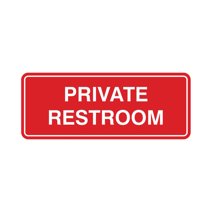 Headlines Outdoor Plastic Restroom Signs - Walmart.com