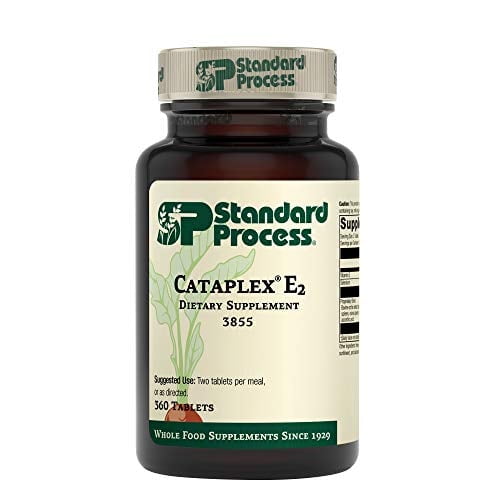 Standard Process Cataplex E2 - Whole Food Heart Health and Antioxidant with D-Alpha Tocopherol ...