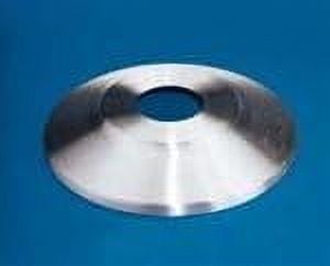 Standard Profile Aluminum Flash Collar- Silver, 5" Pole Diameter, 12 ...