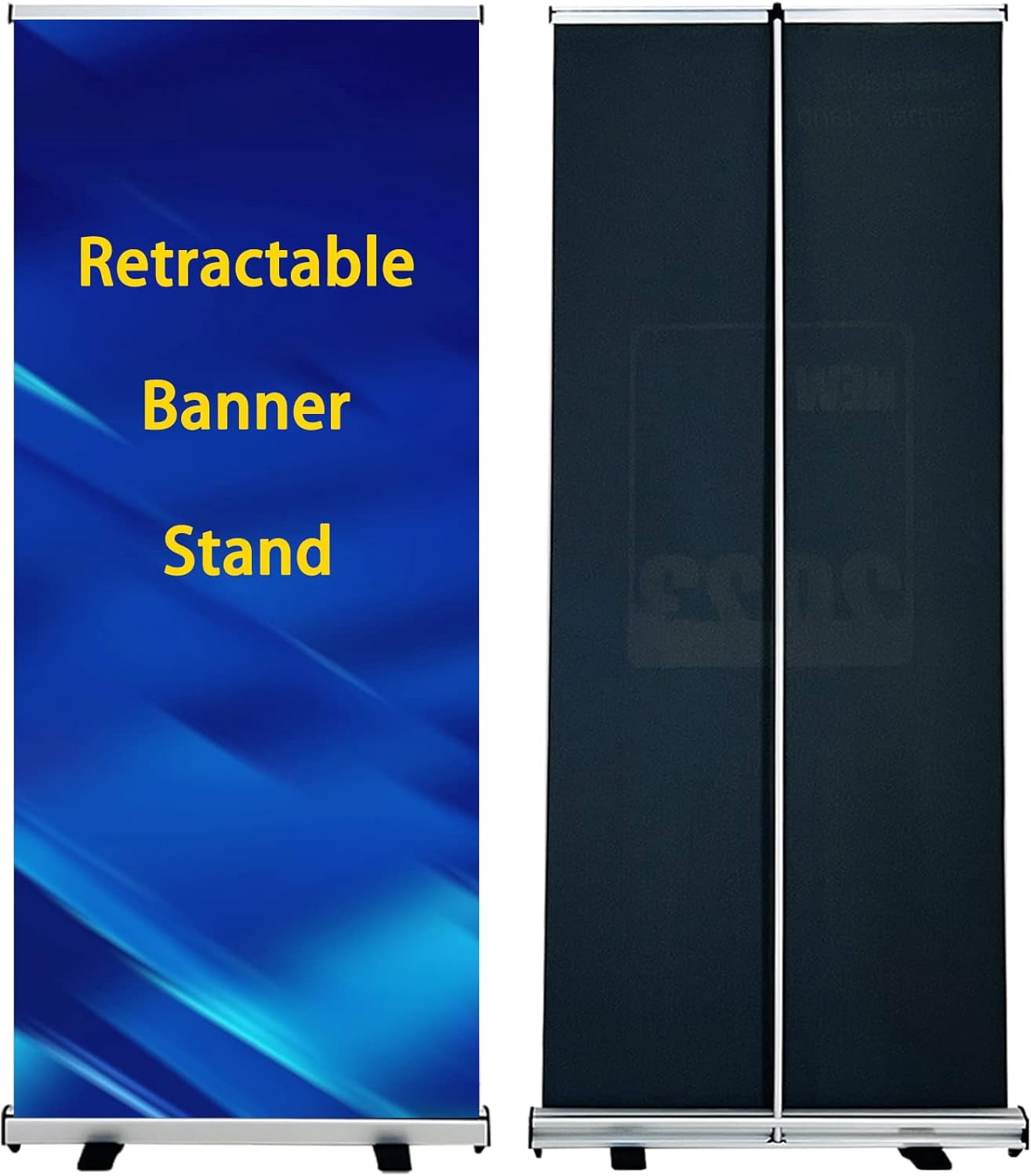 Standard Retractable Roll Up Banner Stand 33.5"x80 inches (Stand ONLY ...