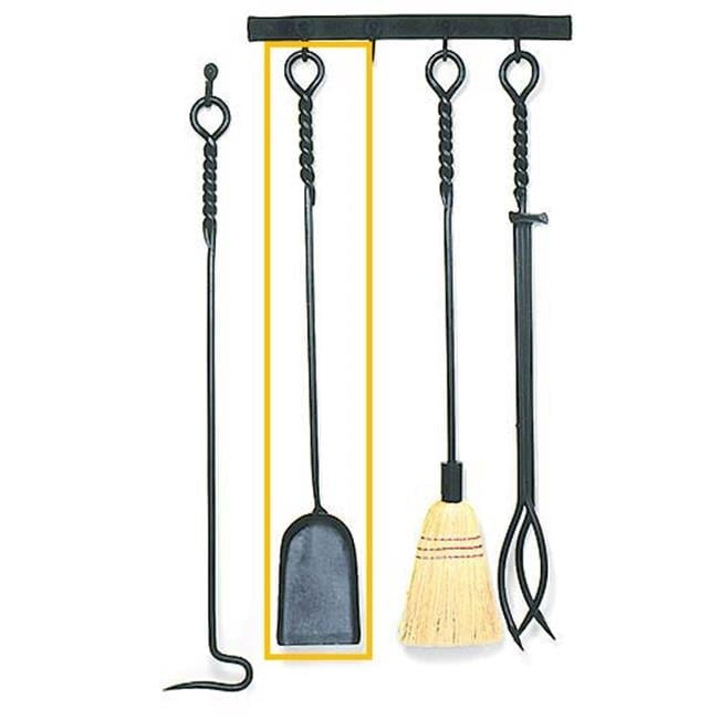Standard Rope Design Shovel - 28 Inch - Powder Coated Black - Walmart.com