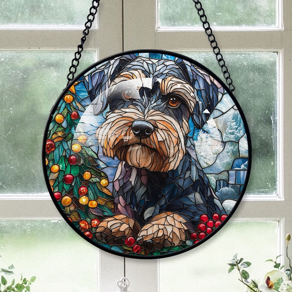 Standard Schnauzer Christmas Tree Decor 2025, Standard Schnauzer Dog ...
