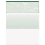 "Standard Security Check, 11 Features, 8.5 X 11, Green Marble Top, 500 ...