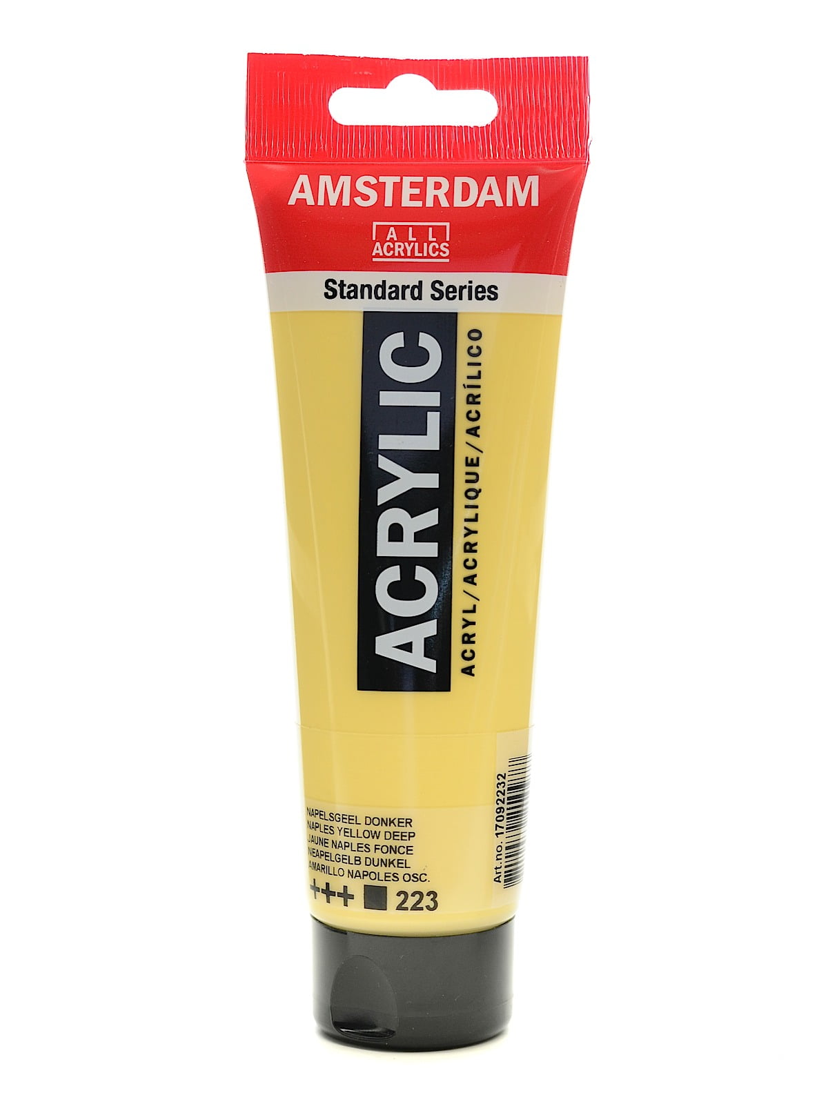 Standard Series Acrylic Paint Naples yellow deep, 120 ml (pack of 3 ...