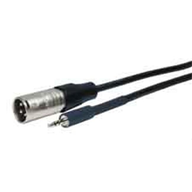 Standard Series XLR Plug to Stereo 3.5mm Mini Plug Audio Cable 6ft ...