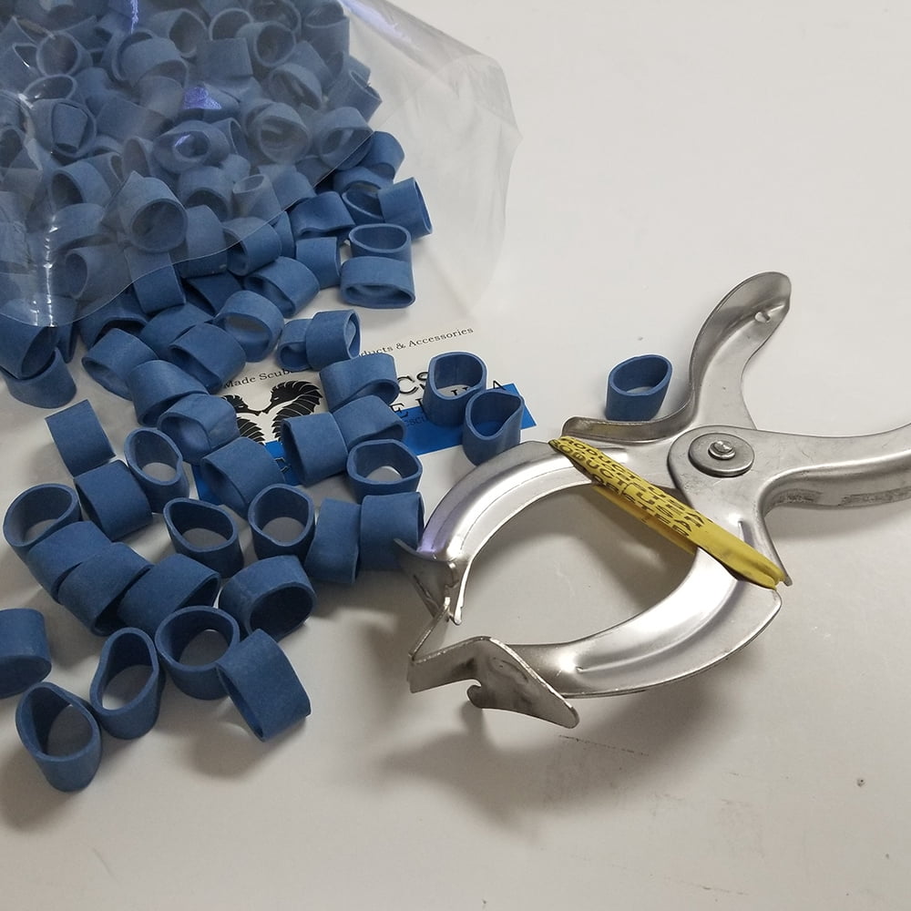 Standard/Shipper Lobster Claw Bands and Claw Band Tool Kit. 1 LB Bag ...